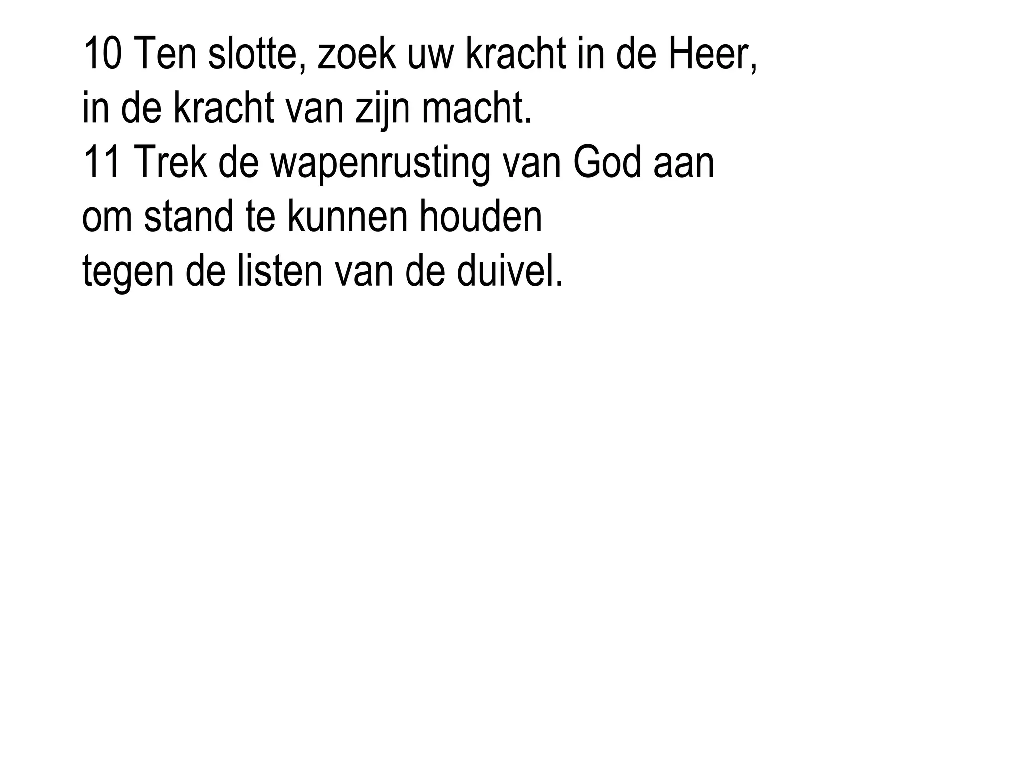 De wapenrusting van God | PPT