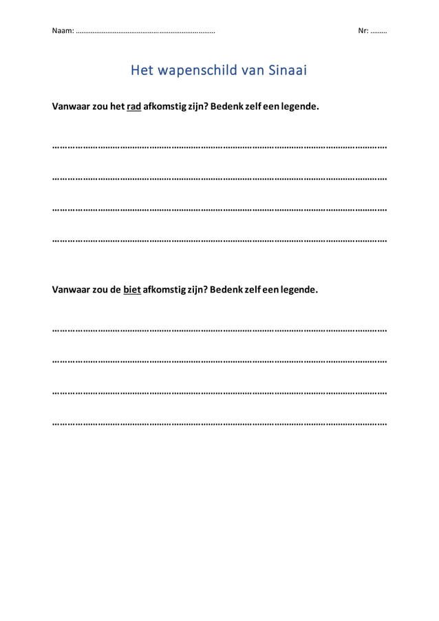 Wapenschild van Sinaai | PDF