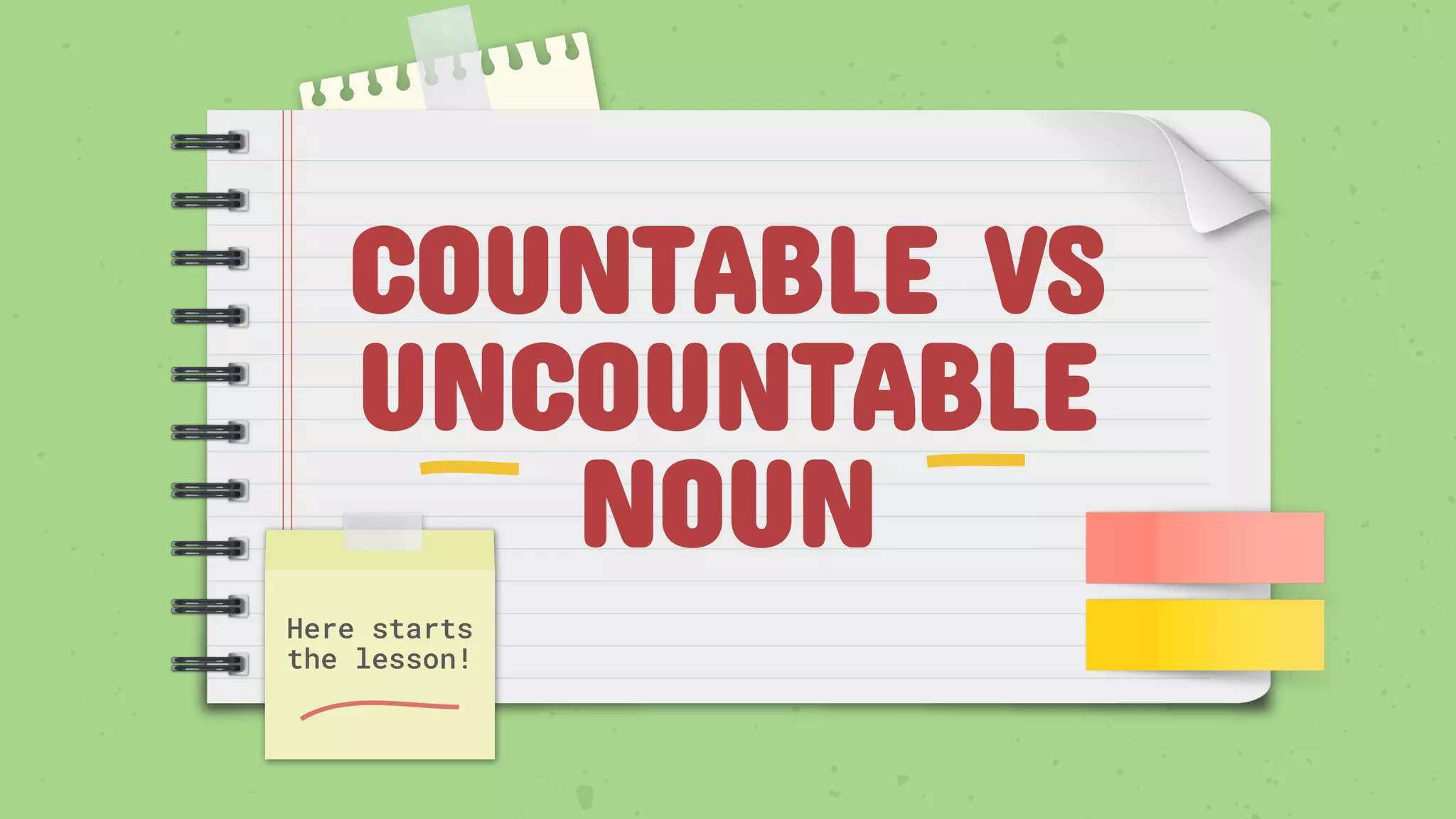 Countable Vs Uncountable noun | PPT