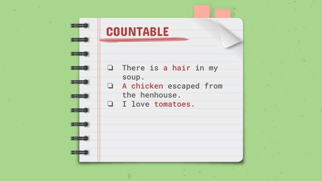 Countable Vs Uncountable noun | PPT