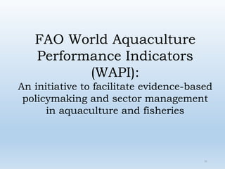 Assessment and monitoring of global tilapia markets - a forthcoming ...