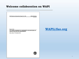 Assessment and monitoring of global tilapia markets - a forthcoming ...
