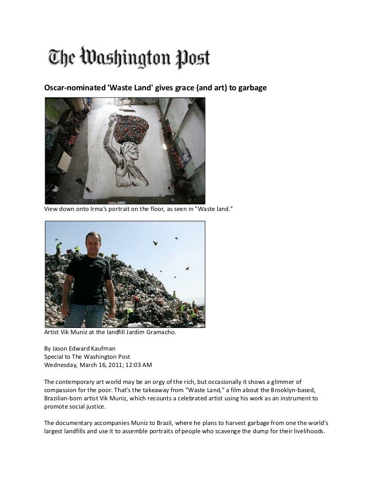 WashPo - Waste Land