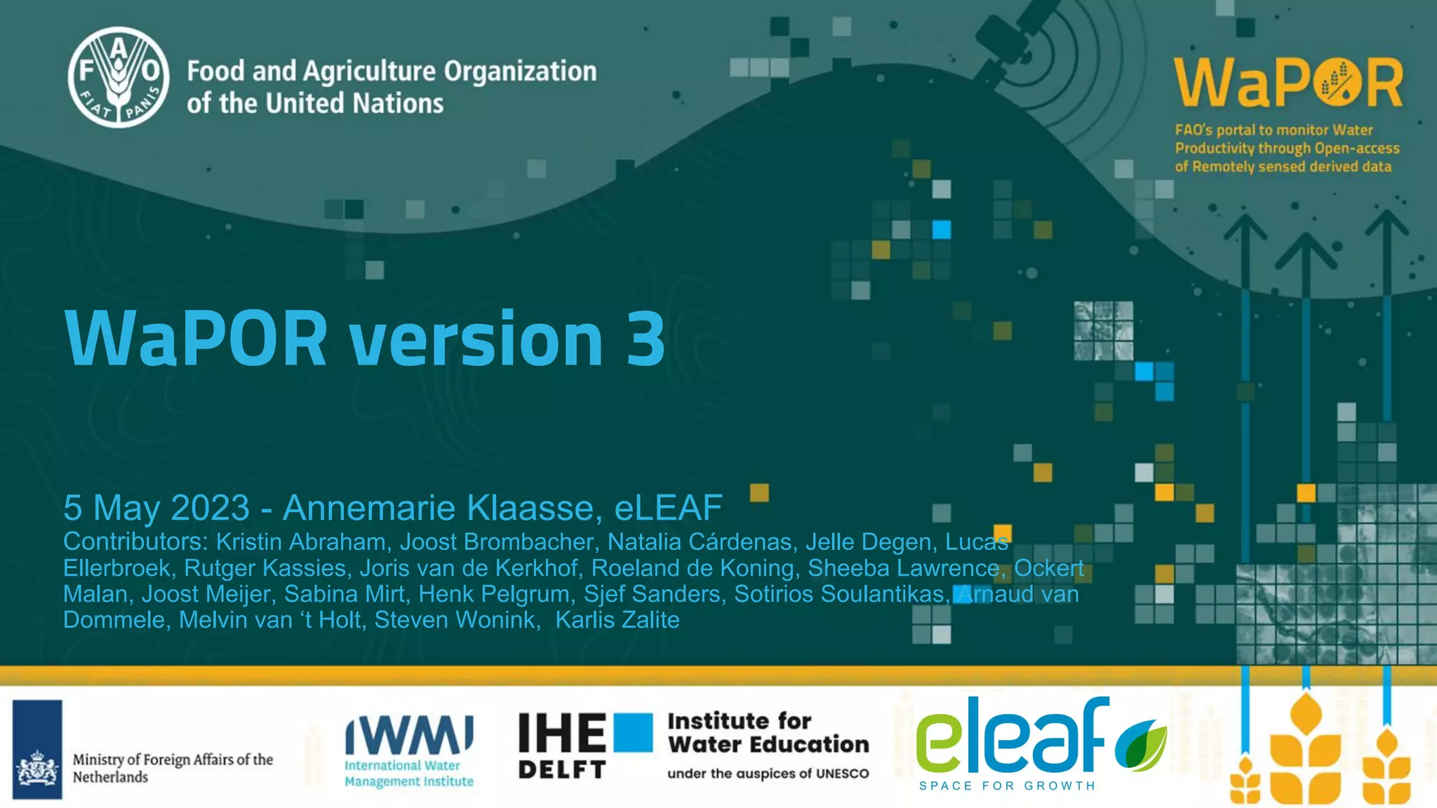 WaPOR version 3 - Annemarie Klaasse - eLeaf - 05 May 2023.pdf