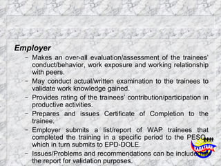 DOLE Work Appreciation Program | PPT