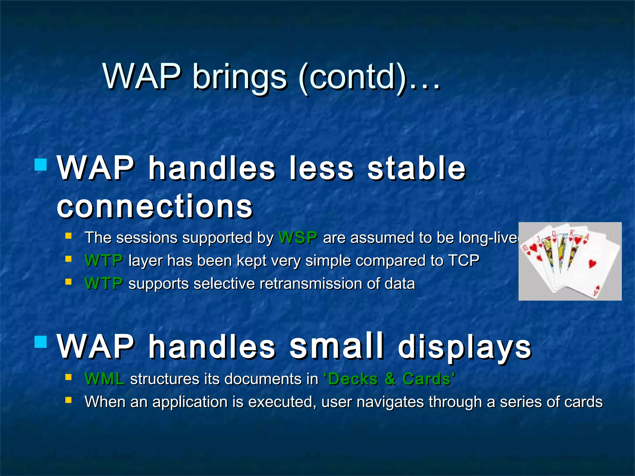 WAP Technology | PPT