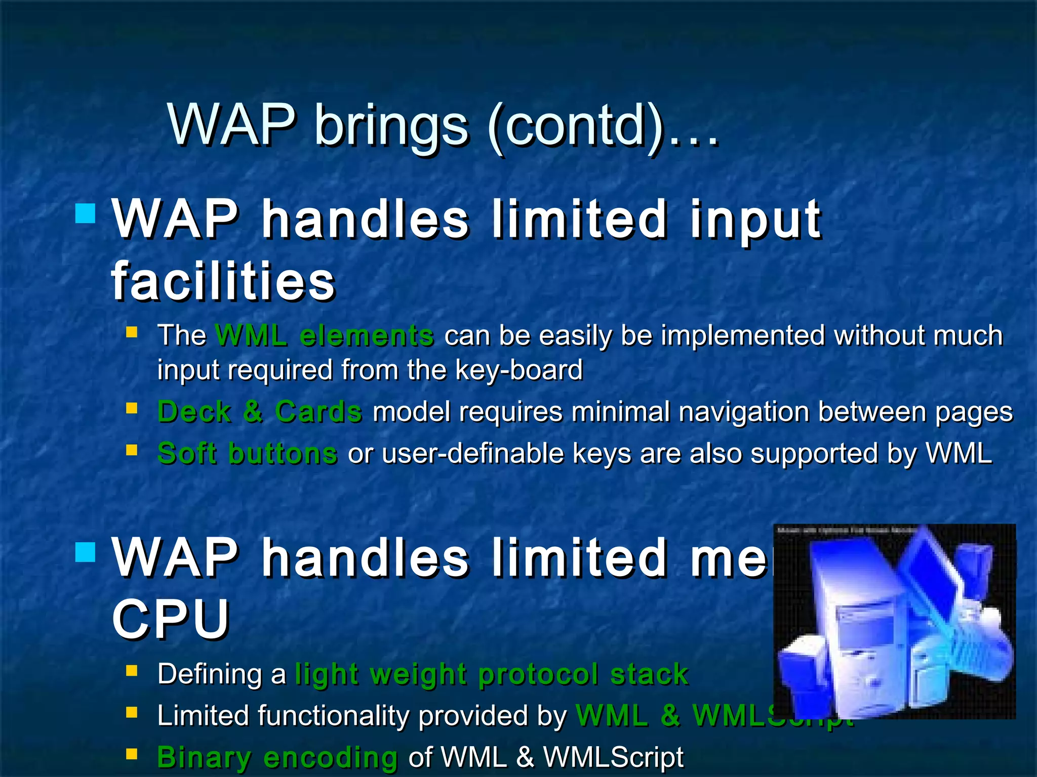 WAP Technology | PPT