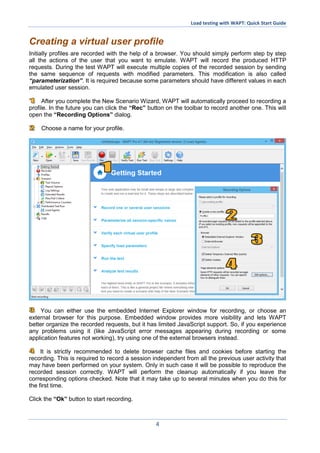 Load Testing with WAPT: Quick Start Guide | PDF