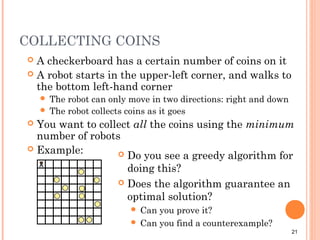 Greedy Algorithm | PPT