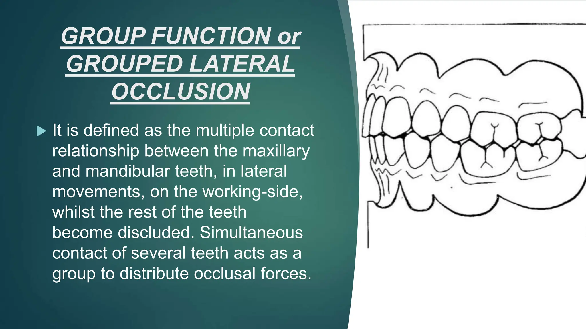 Dentistry pptx on topic of normal occlusion | PPT