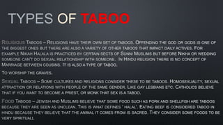 TABOO | PPTX