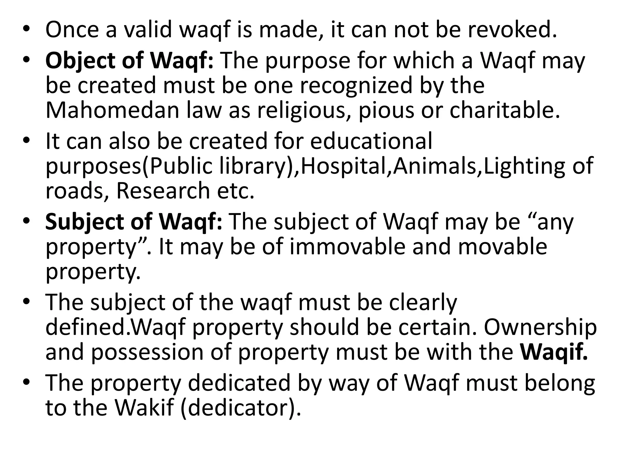 Waqf | PPTX