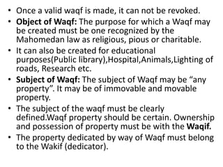 Waqf | PPTX