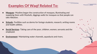 Waqf- Giving and Growth | PPT