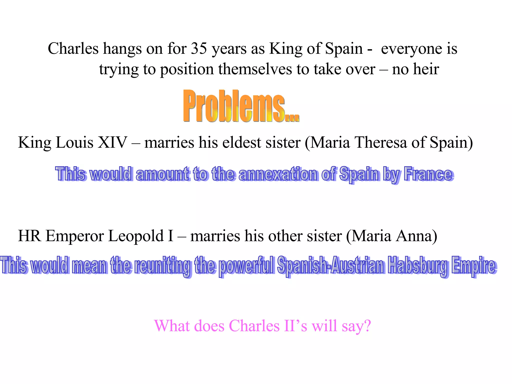 War Of Spanish Succession To Upload | PPT