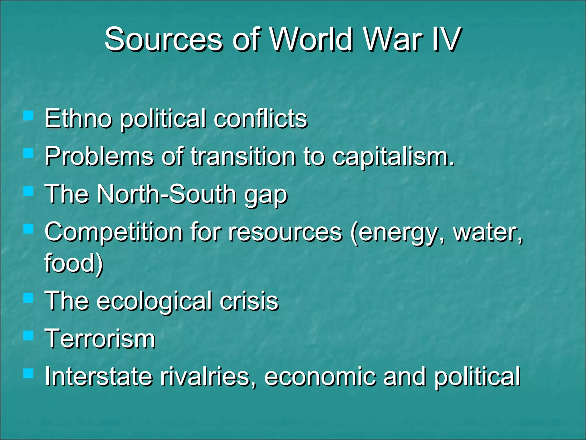 War and peace | PPT
