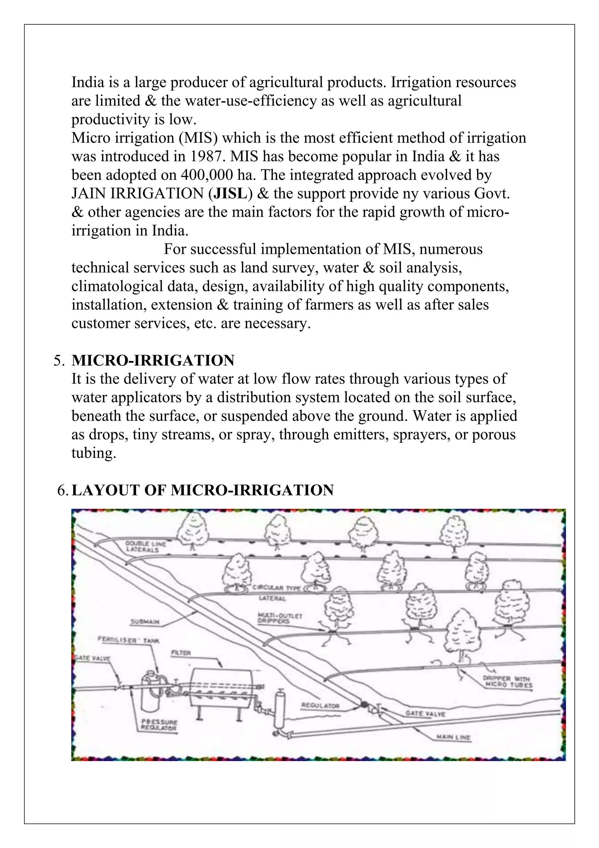 WARABANDI & MICROIRRIGATION | DOCX
