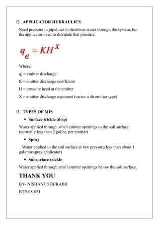 WARABANDI & MICROIRRIGATION | DOCX