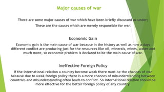 War and its types. | PPTX