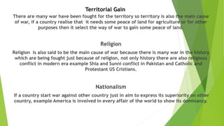 War and its types. | PPTX