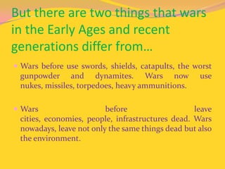 War and the Environment | PPTX
