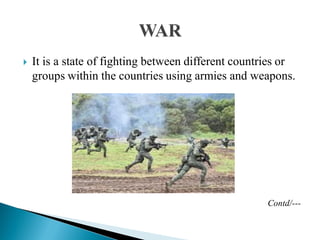 War and Warfare - An Overview | PDF