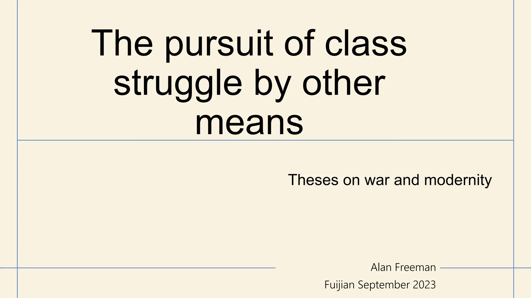 War as Competition.pptx