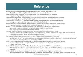 Cross-Border Transport and Trade Facilitation along R12 Route | PDF