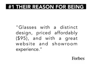 Warby Parker Case study - Storytelling | PDF