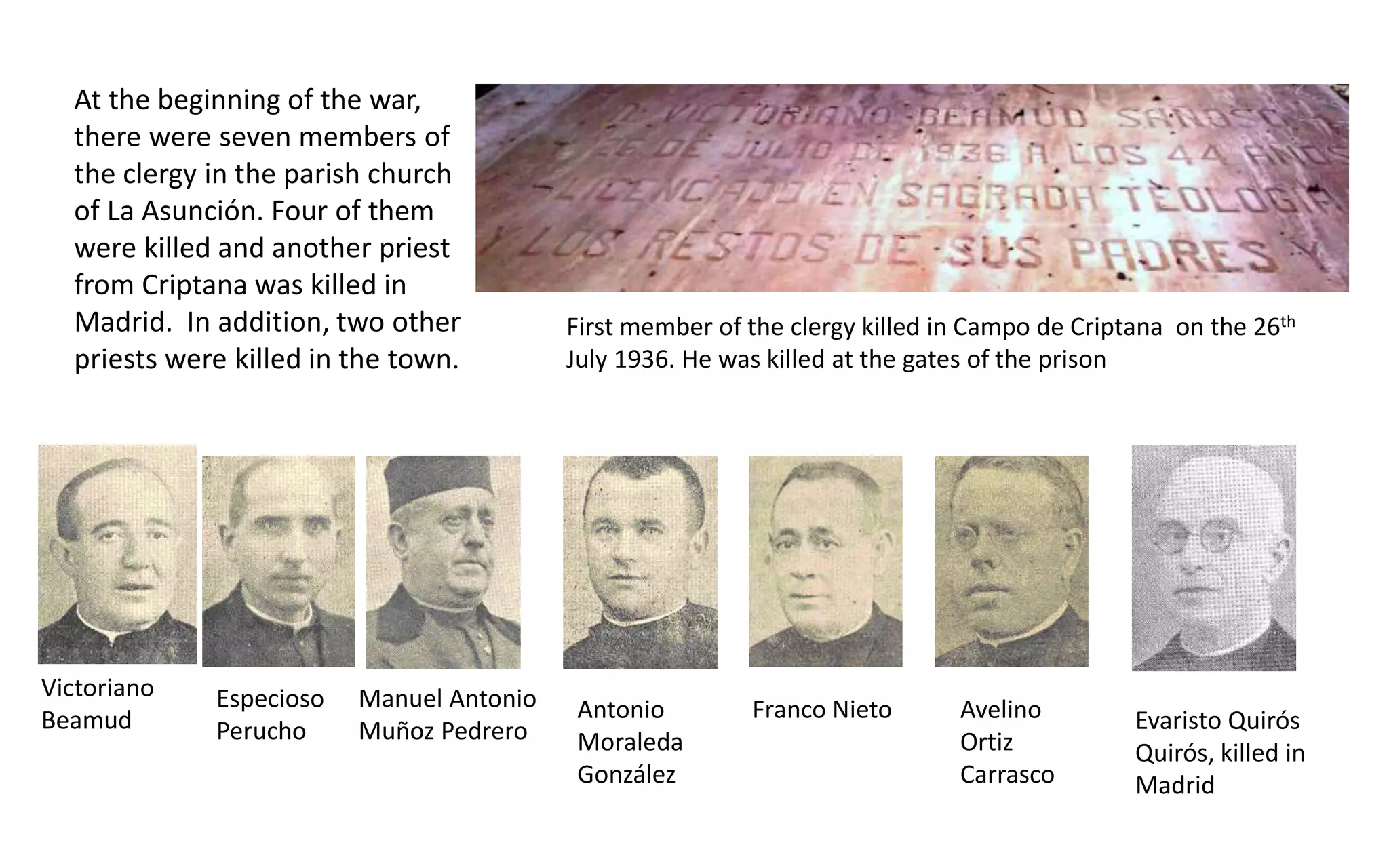 The Civil War in Castile-La Mancha and Campo de Criptana | PPTX