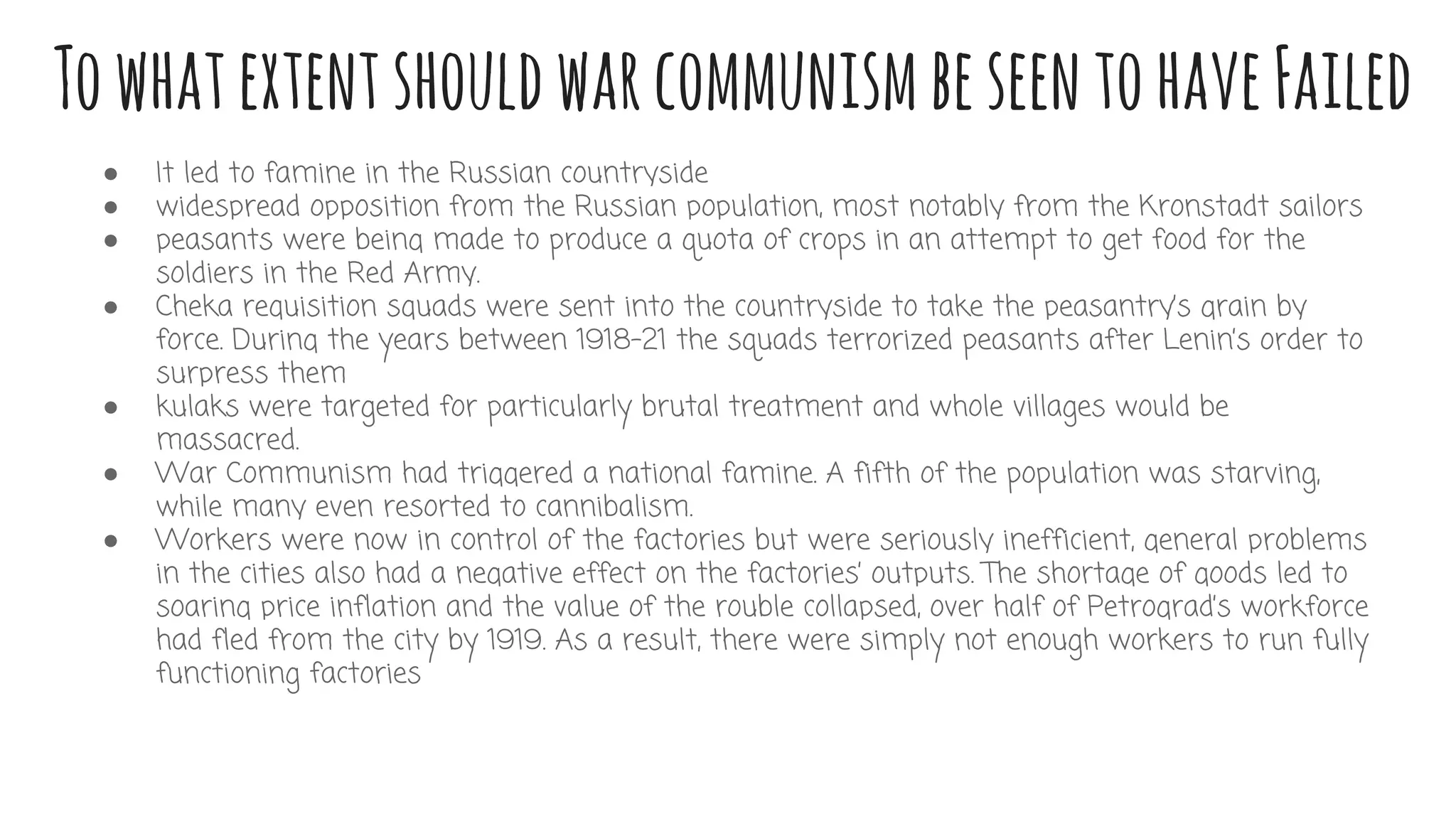 LENIN PART 2: War Communism | PDF