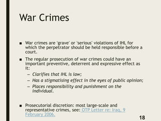 War Crimes Lecture.ppt