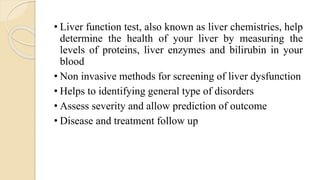 Ward 18 - Renal & liver profile.pptx