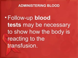 Wardclass powerpoint blood transfusion | PPT