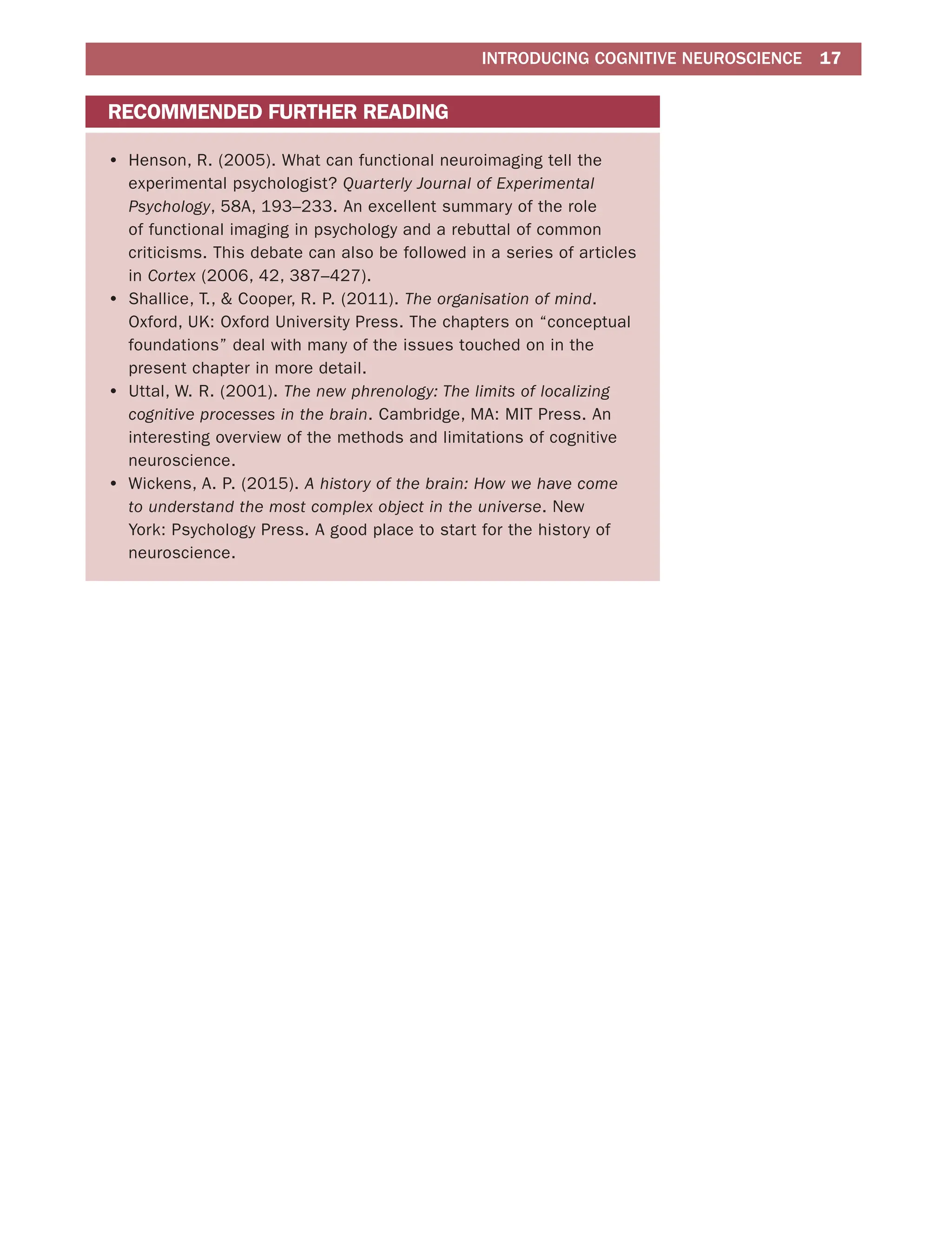 Ward, J. (2020). The Student's Guide to Cognitive Neuroscience.pdf | Educational Assessment ...