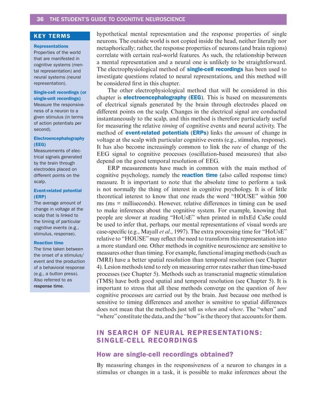 Ward, J. (2020). The Student's Guide to Cognitive Neuroscience.pdf | Educational Assessment ...