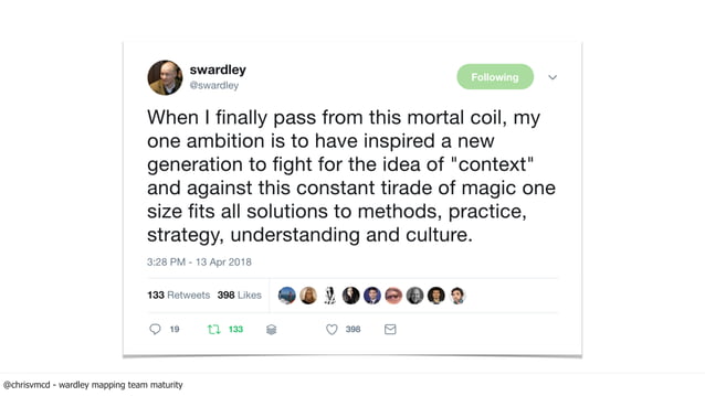 Wardley Mapping Maturity | PDF