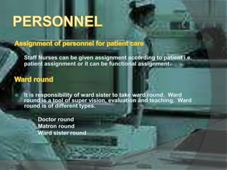 Ward management for nurses | PPTX