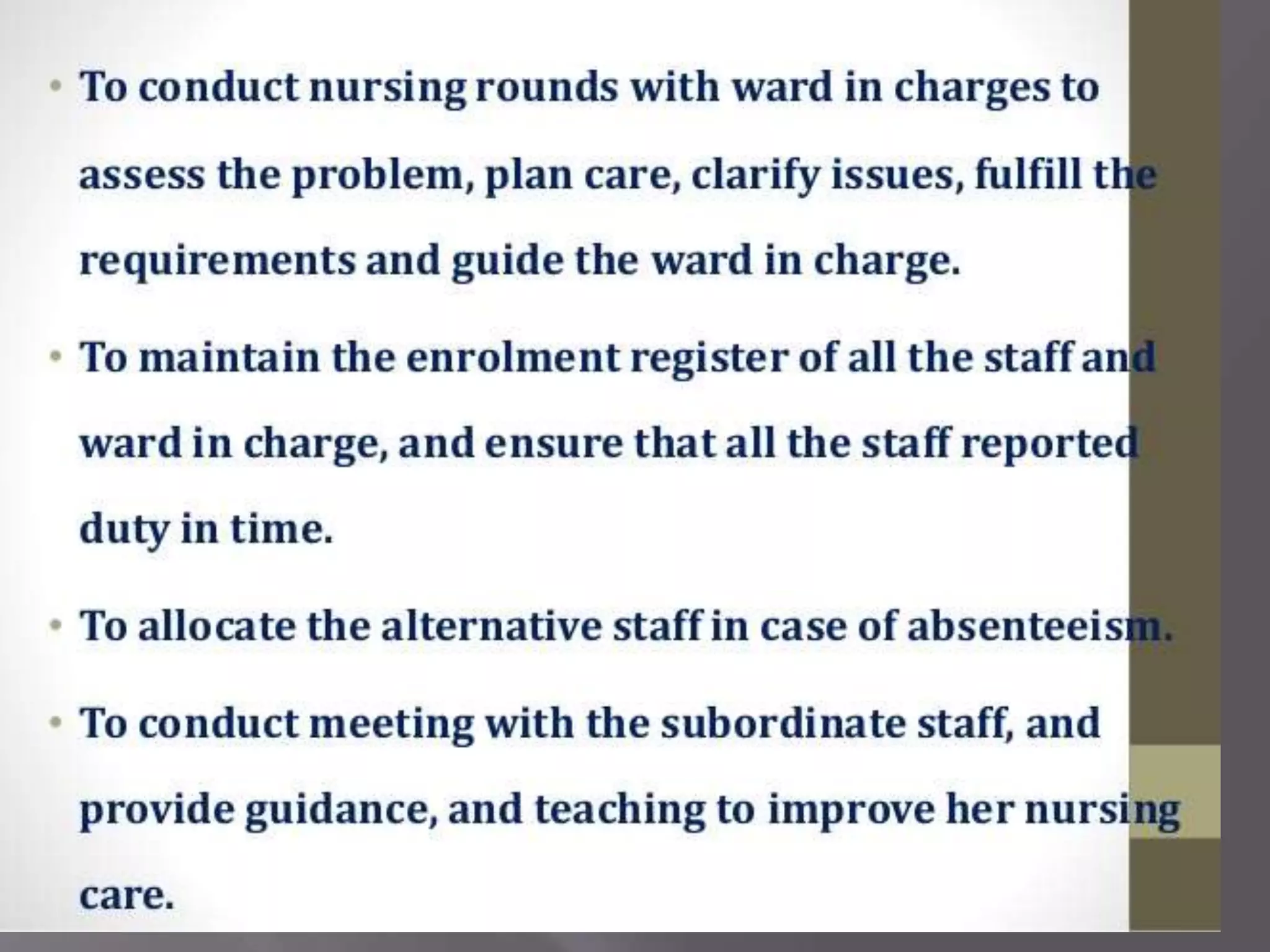 Ward management | PPTX