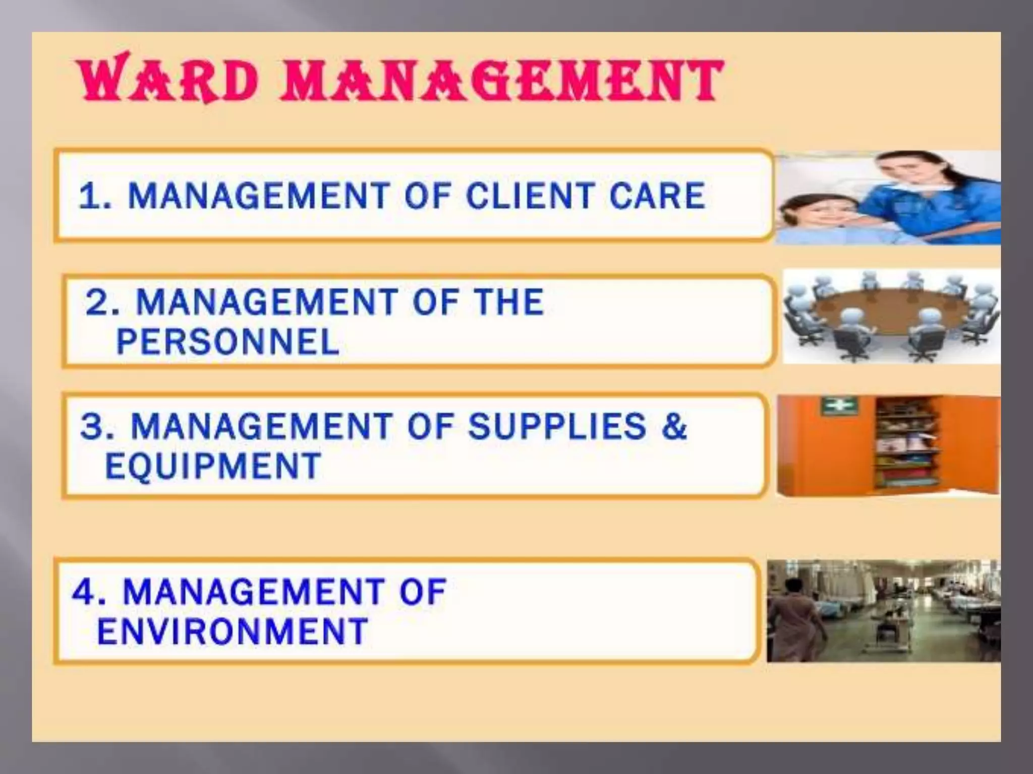 Ward management | PPTX