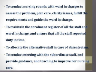 Ward management | PPTX