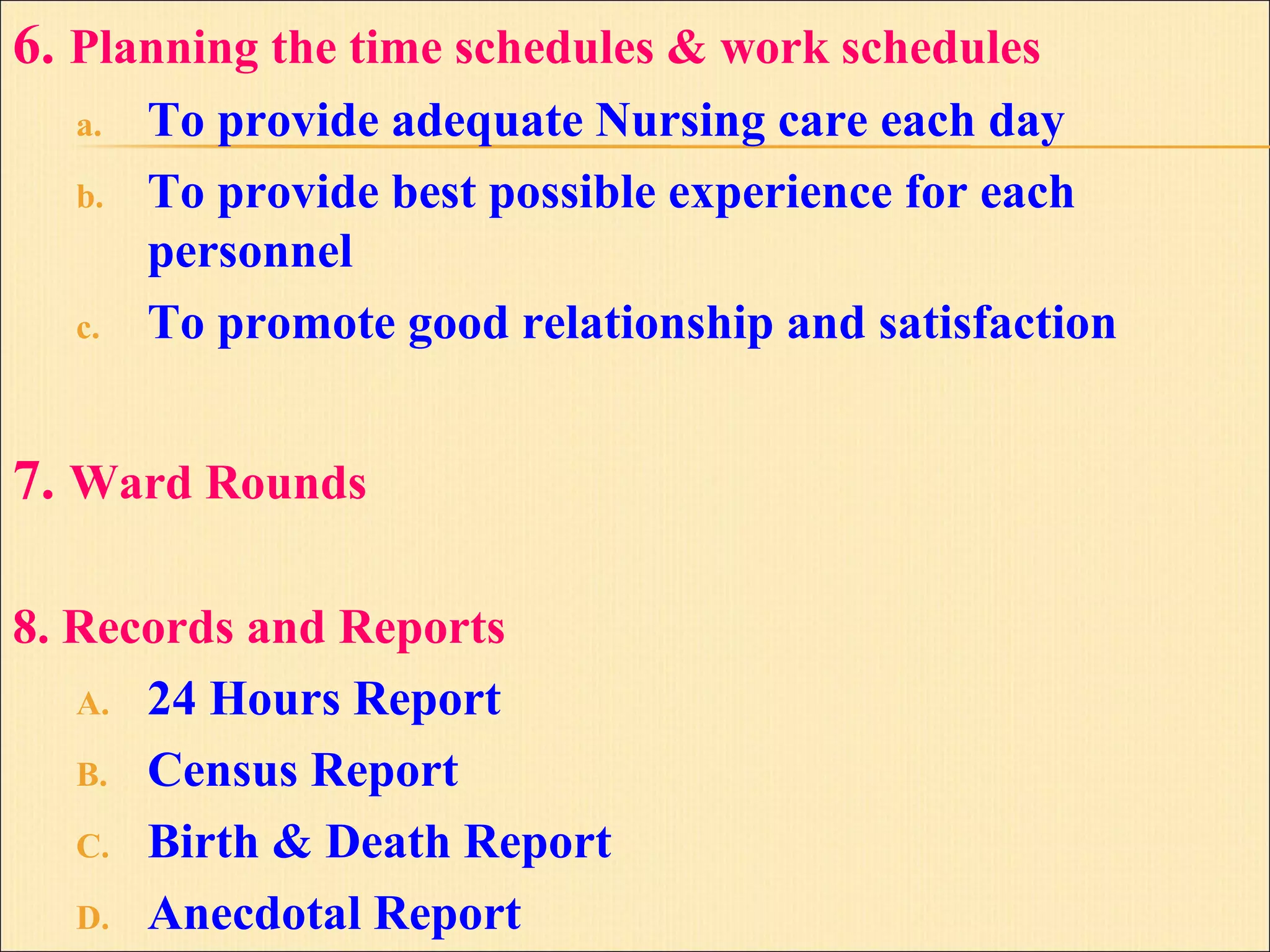 Ward Management | PPT