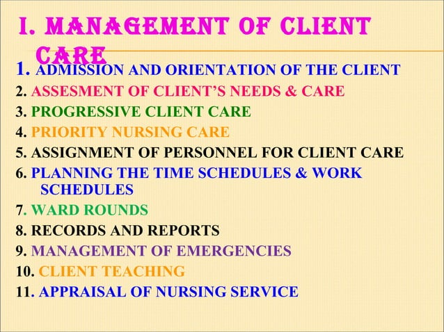 Ward Management | PPT