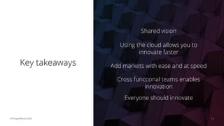 Cloud-first for fast innovation | PPT