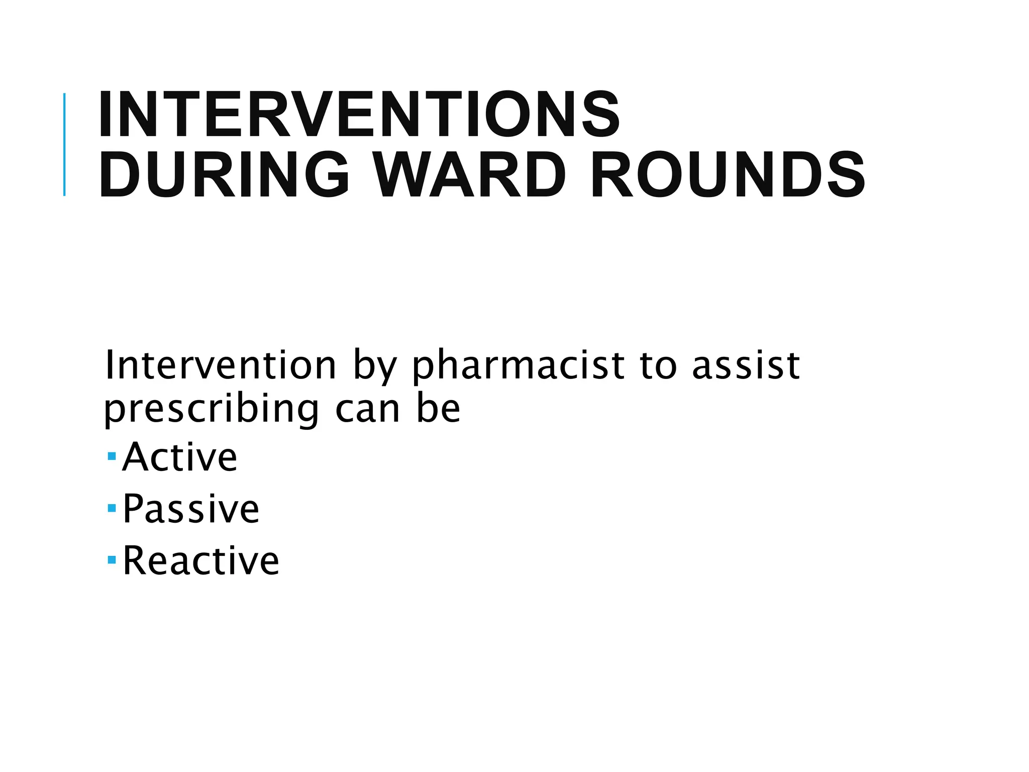 Ward round participation | PPTX
