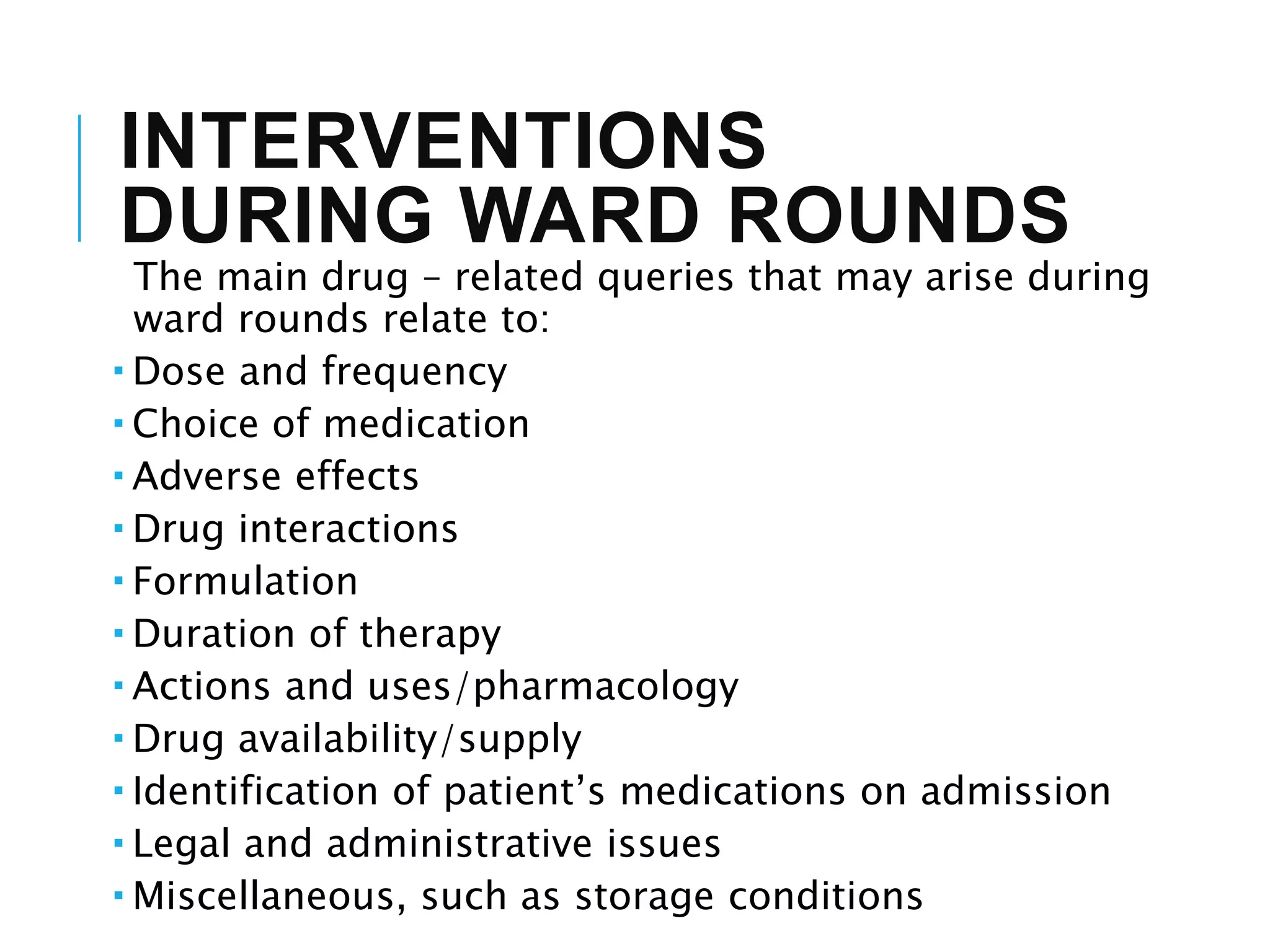 Ward round participation | PPTX