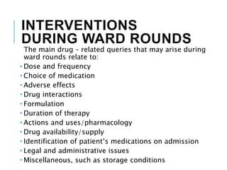 Ward round participation | PPTX