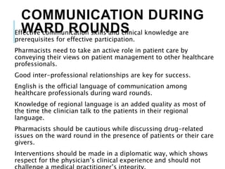 Ward round participation | PPTX