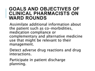 Ward round participation | PPTX