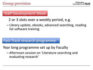 The rise of the researcher: meeting a shift in IL demand - Fiona Ware | PPT